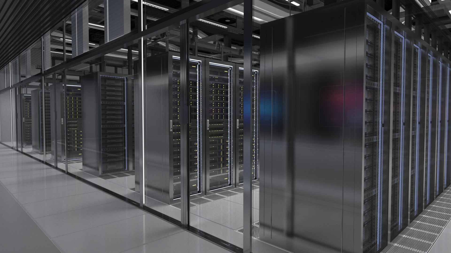 Data Server Center 3D - TurboSquid 1977385