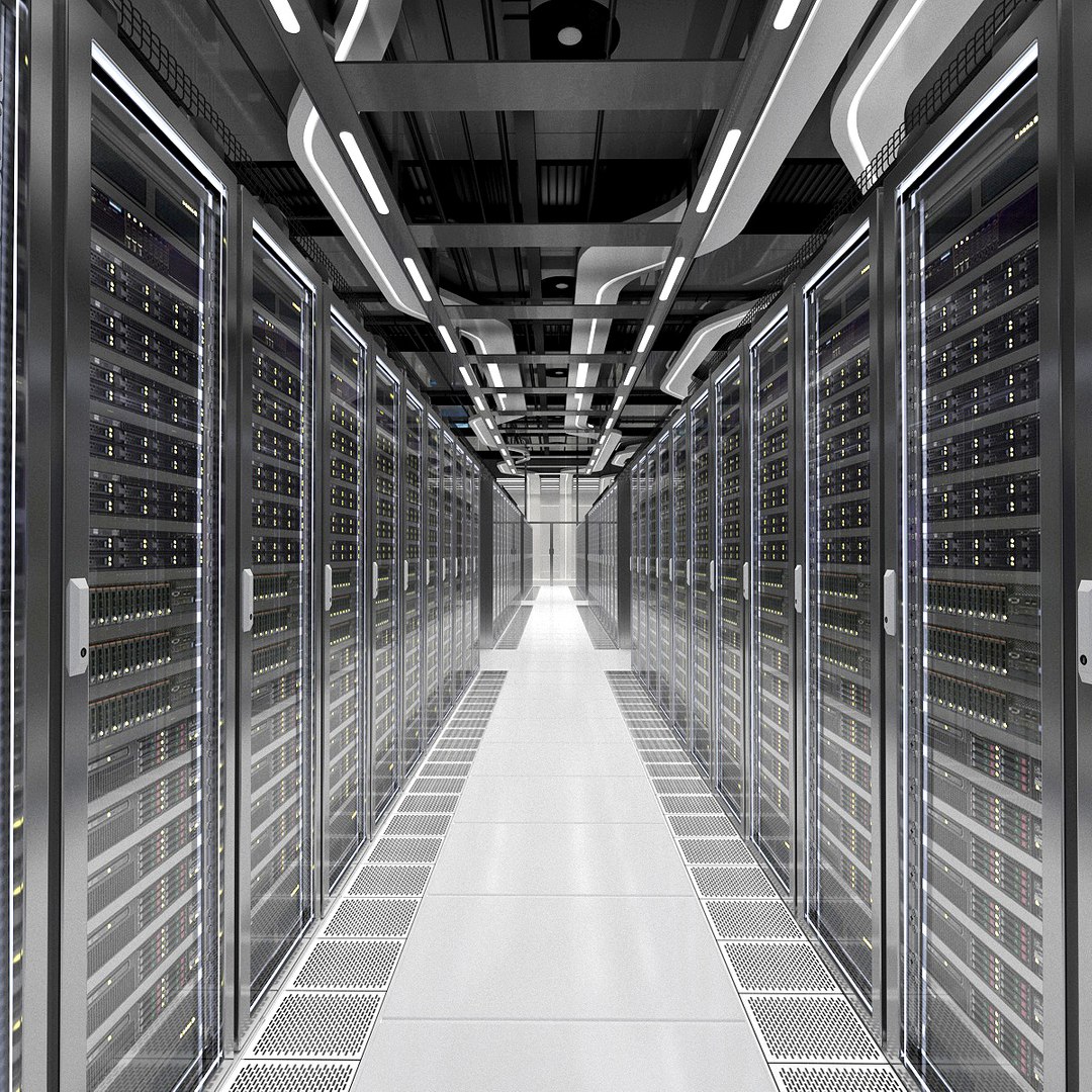 Data Server Center 3D - TurboSquid 1977385