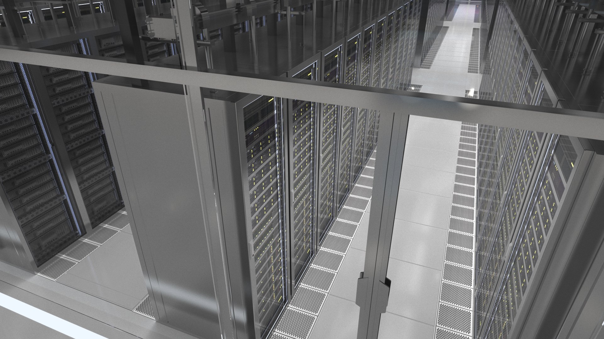 Data Server Center 3D - TurboSquid 1977385