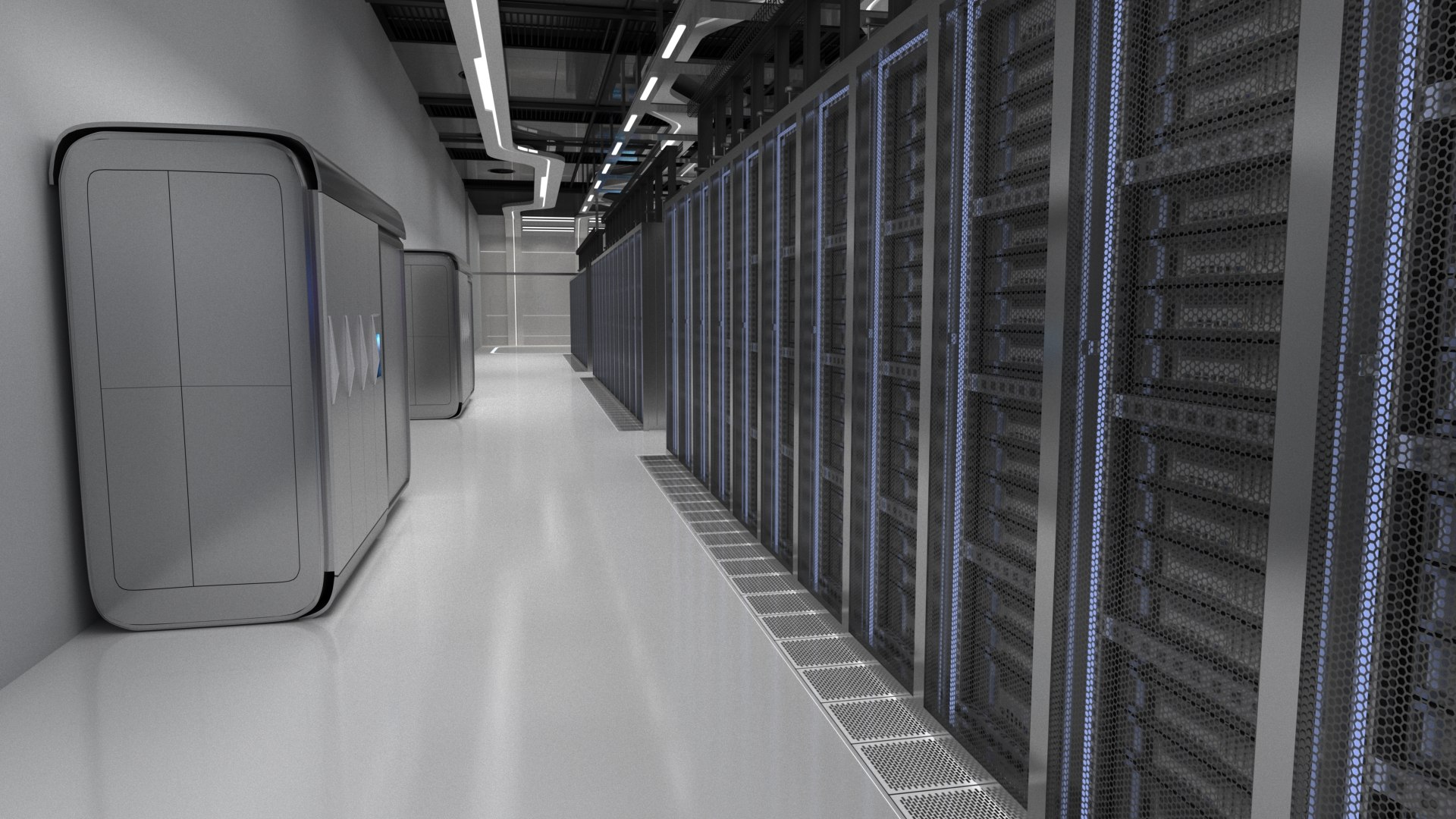 Data Server Center 3D - TurboSquid 1977385