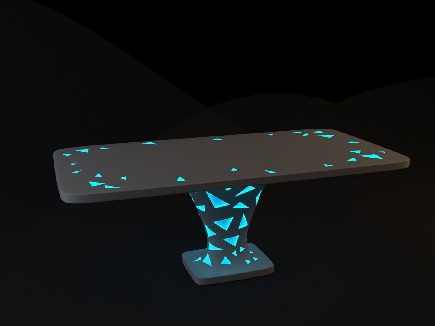 Modern Table 3D Model - TurboSquid 1186990