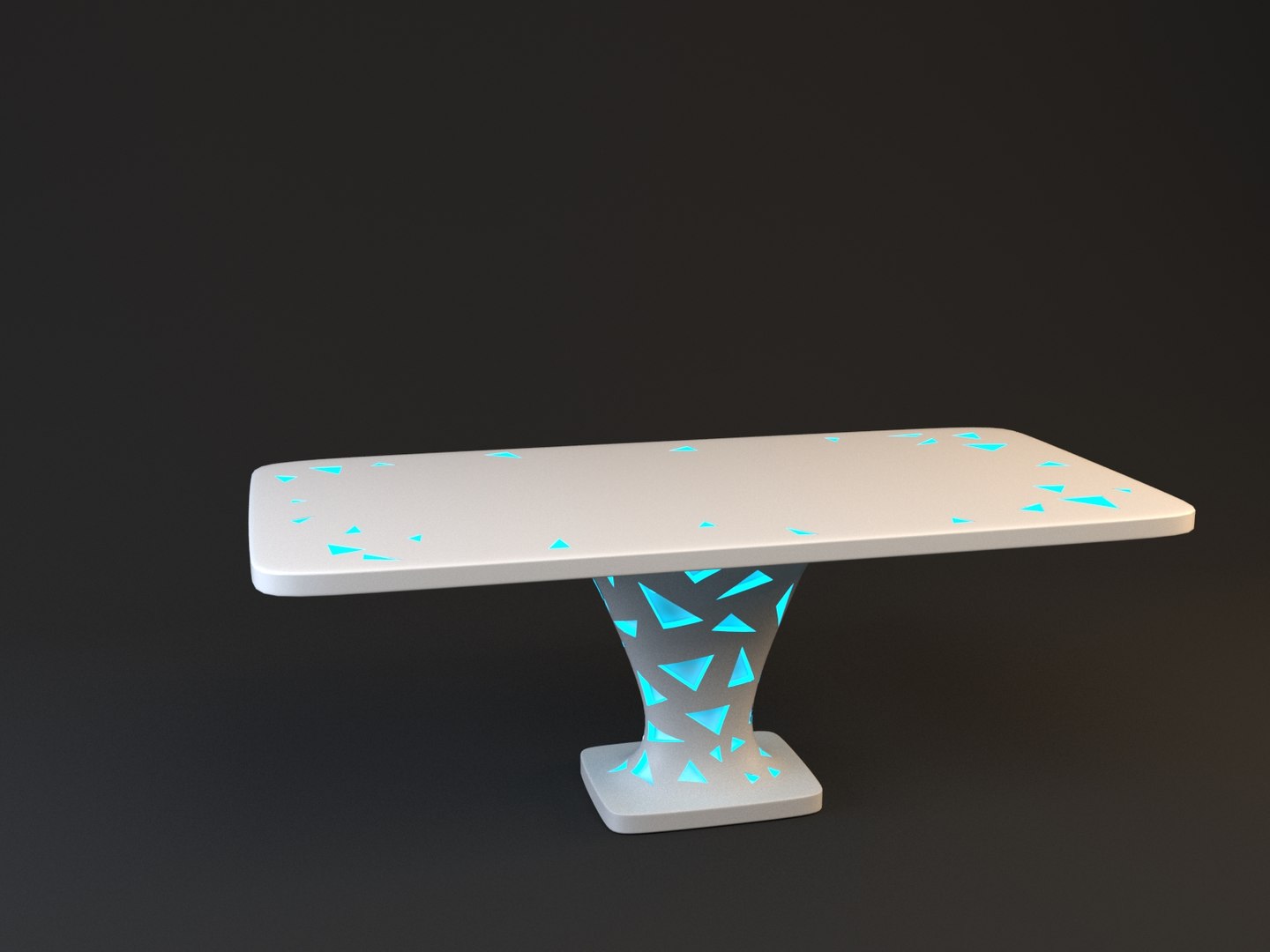 Modern Table 3D Model - TurboSquid 1186990