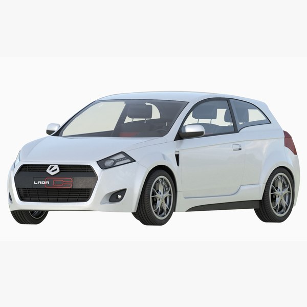 3D Lada C Concept model - TurboSquid 1878256