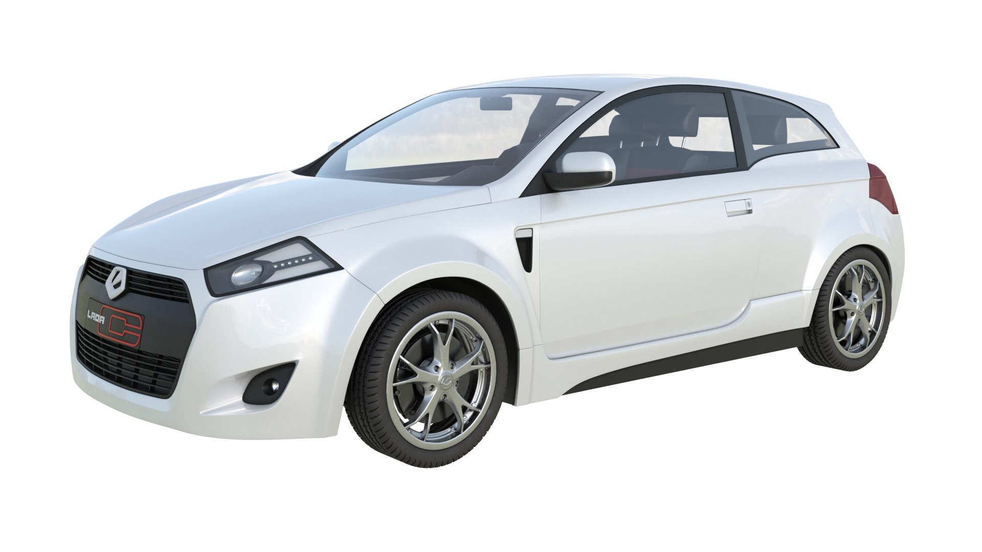 3D Lada C Concept Model - TurboSquid 1878256