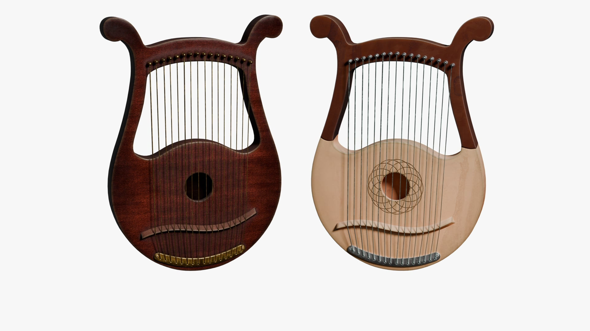 Lyre 3D Model - TurboSquid 2226885