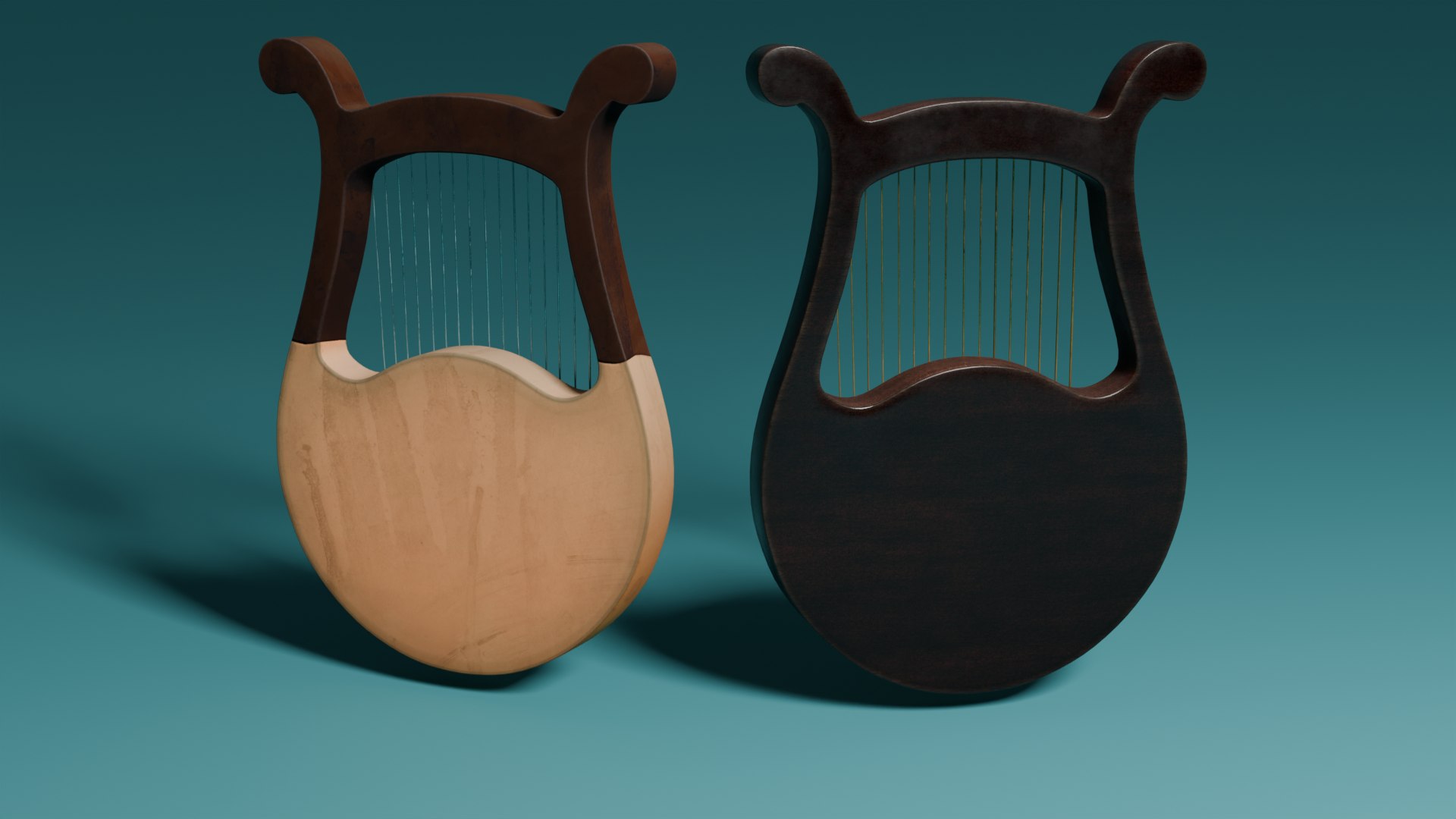 Lyre 3D Model - TurboSquid 2226885
