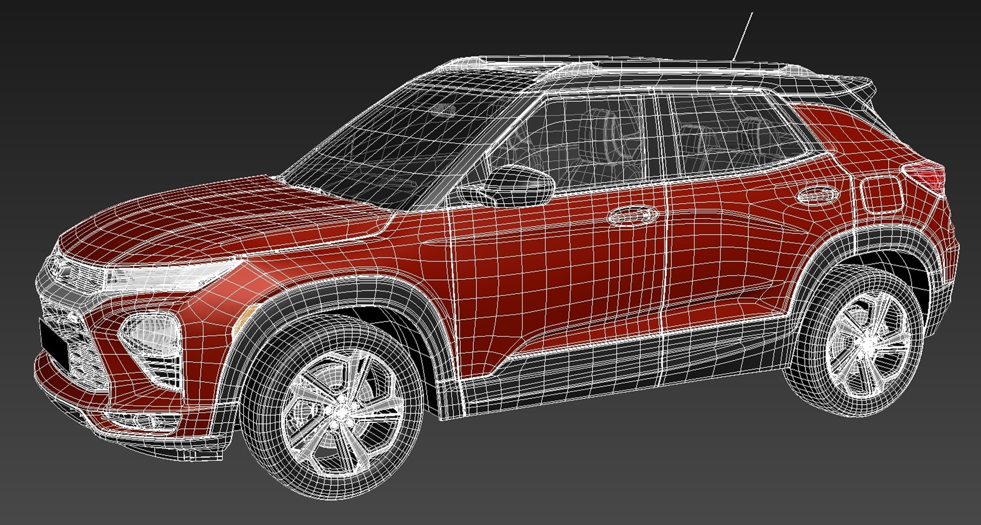 Chevrolet Trailblazer RS 2021 Model - TurboSquid 2220985