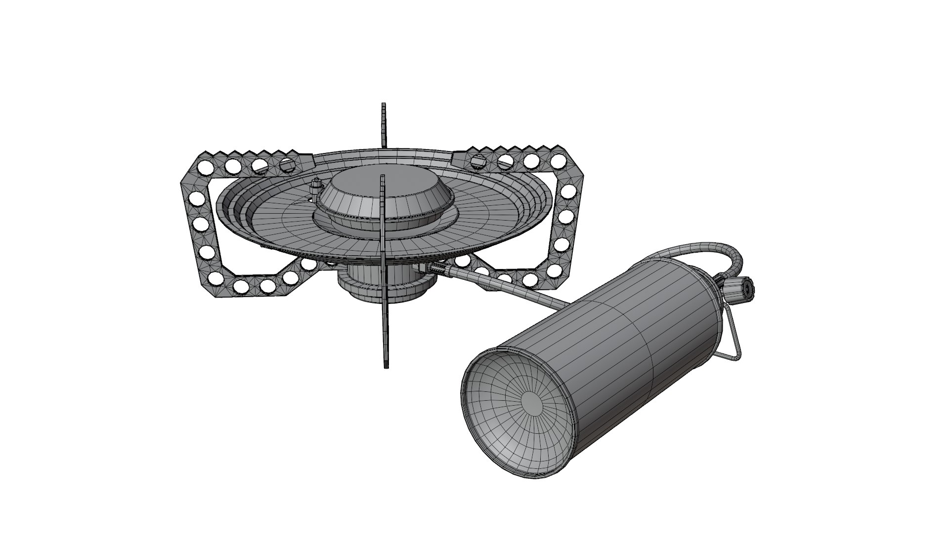3D Table Top Burner - TurboSquid 2082969