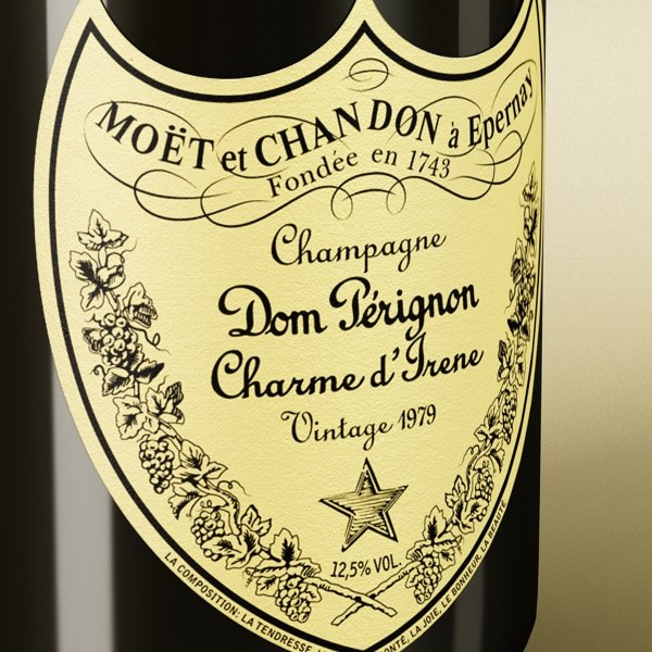 max 3 champagne bottles