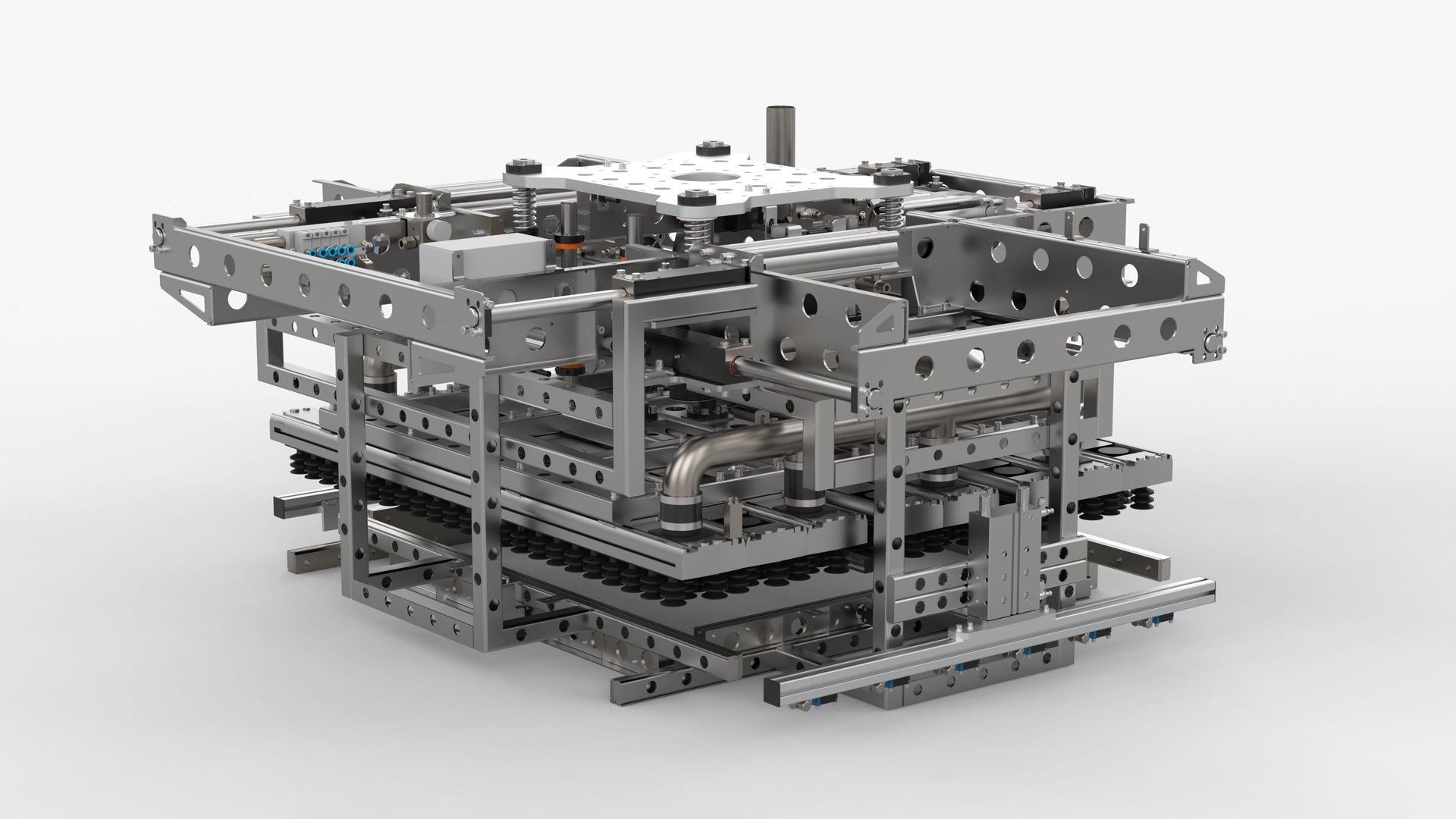 3D Full Layer Gripper With Vacuum Chuck - TurboSquid 1966898