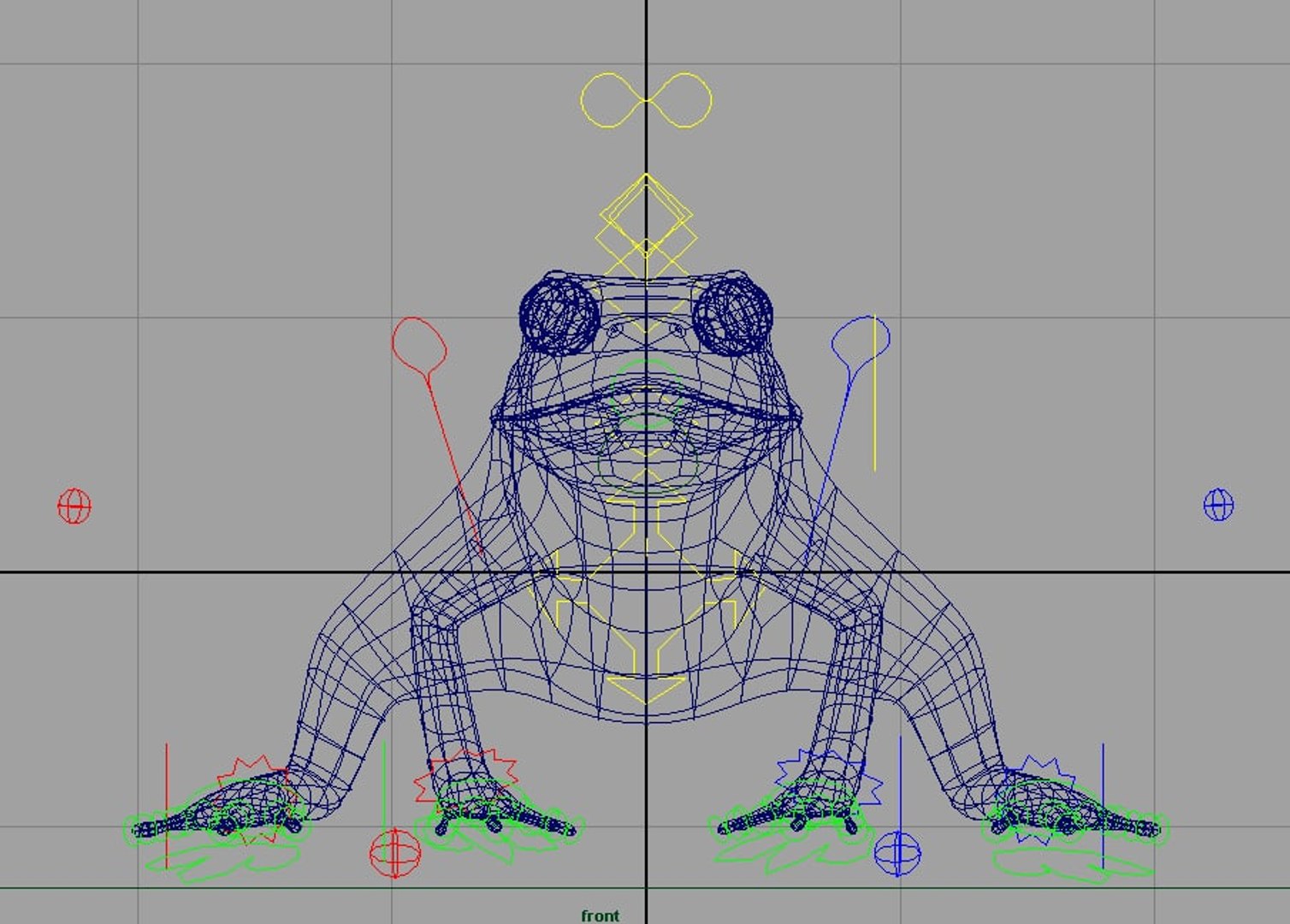 Ma Fully Rigged Frog