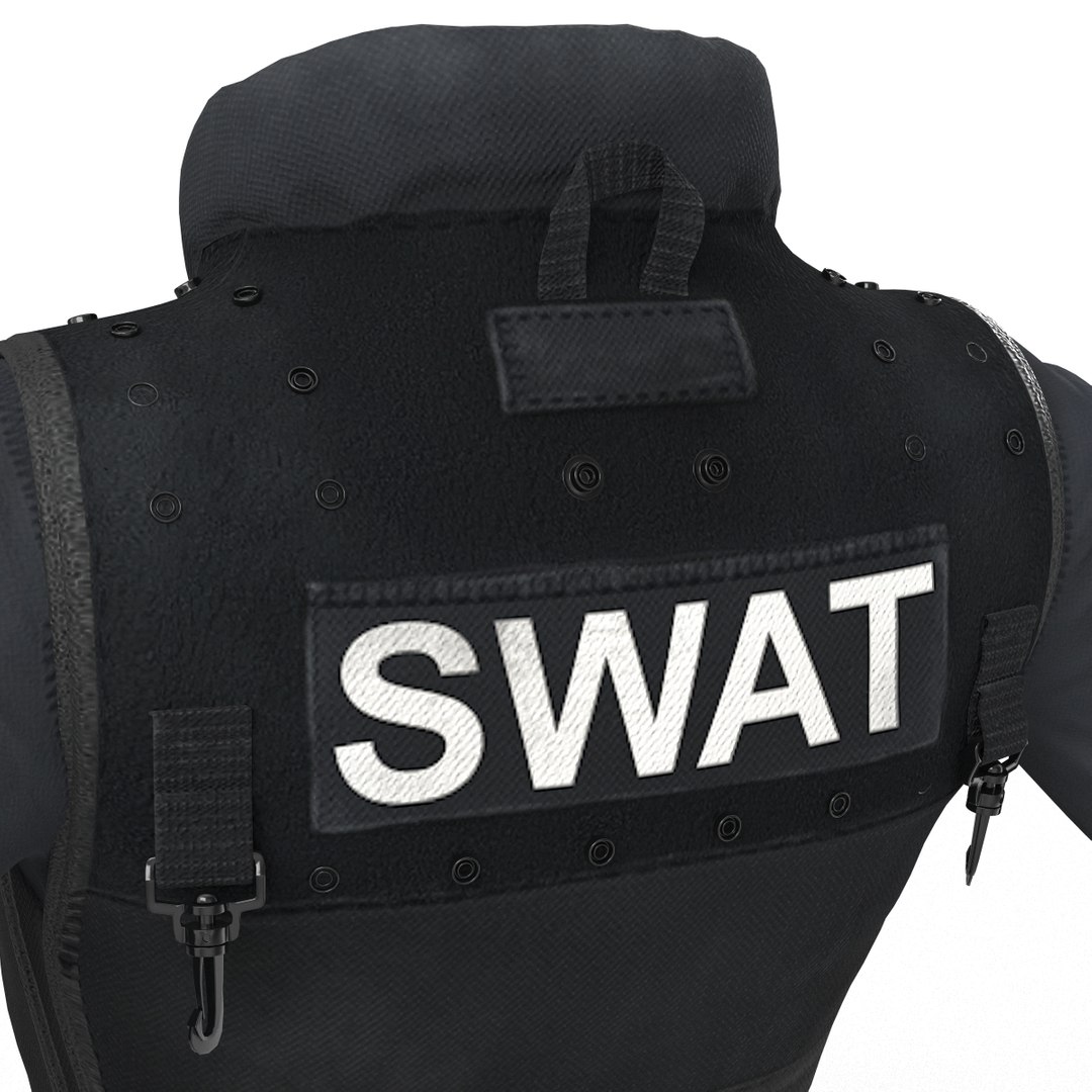 3d Swat Woman Uniform 7