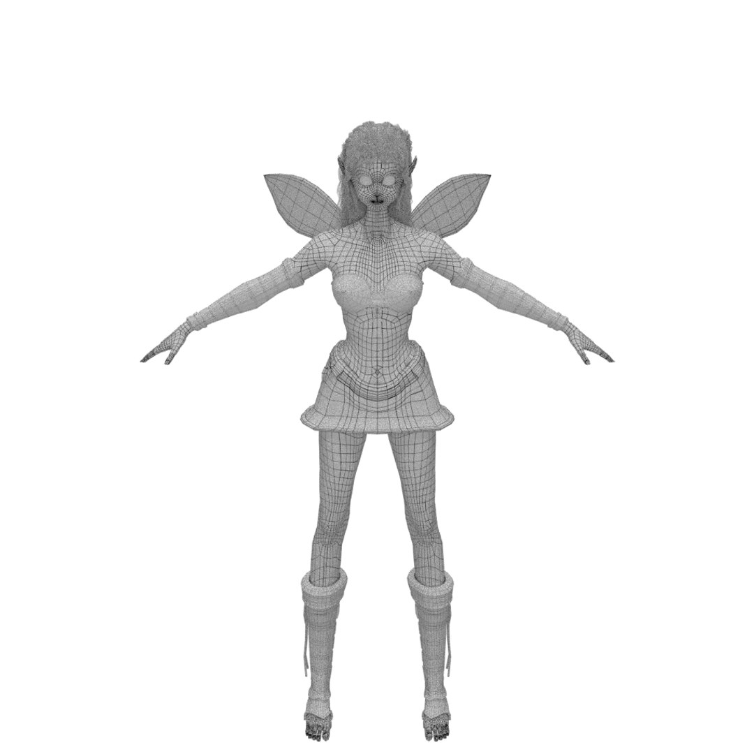 3d Model Caricature Eniripsa Character Modelers