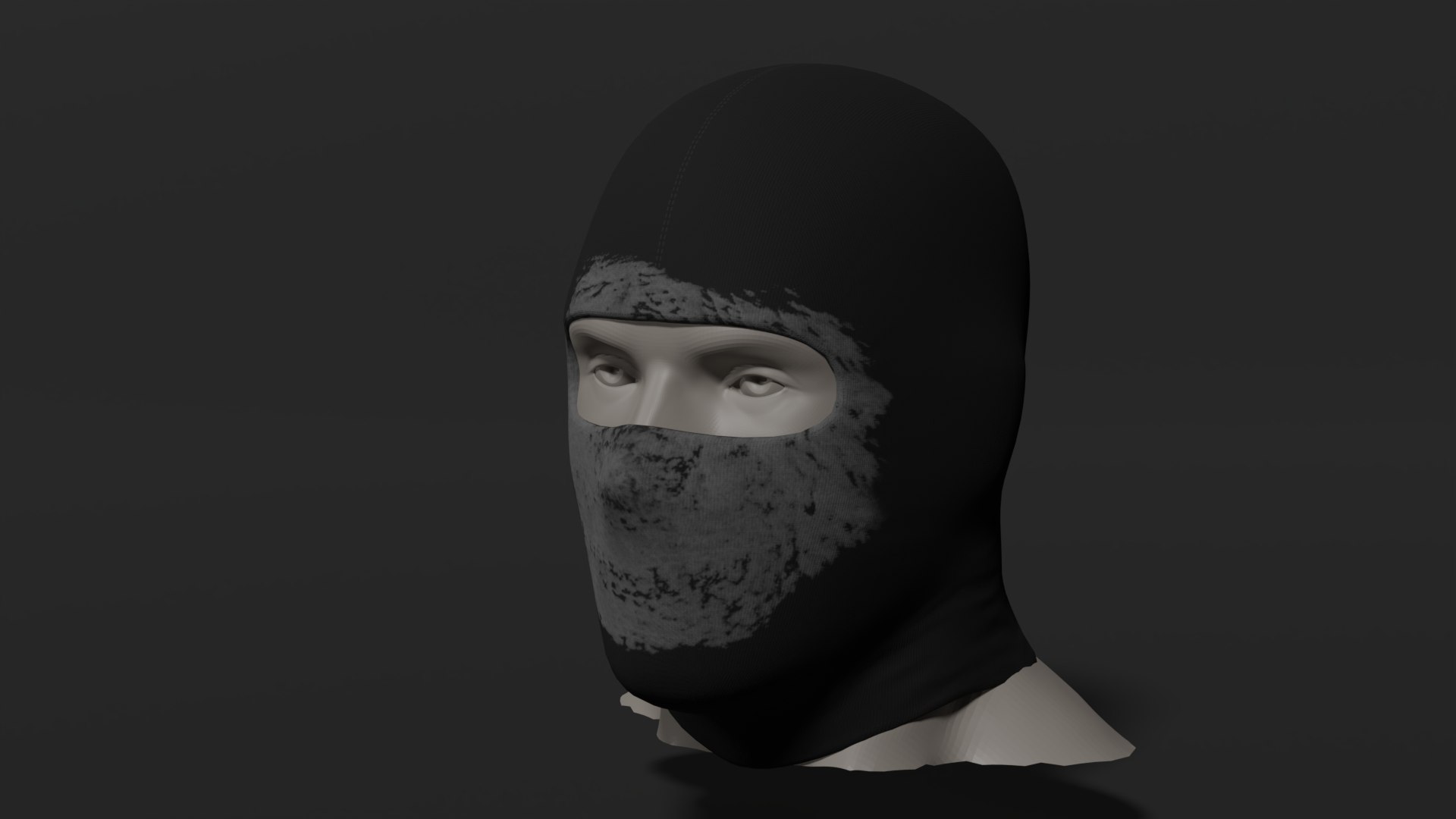 Balaclava Mask 3D Model - TurboSquid 1923246