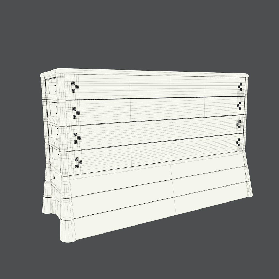 Vaulting Box 3d Model