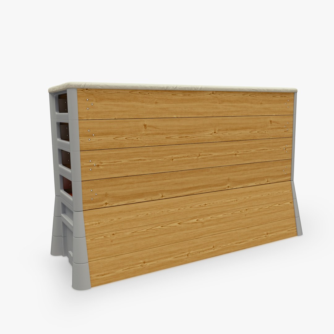 Vaulting Box 3d Model