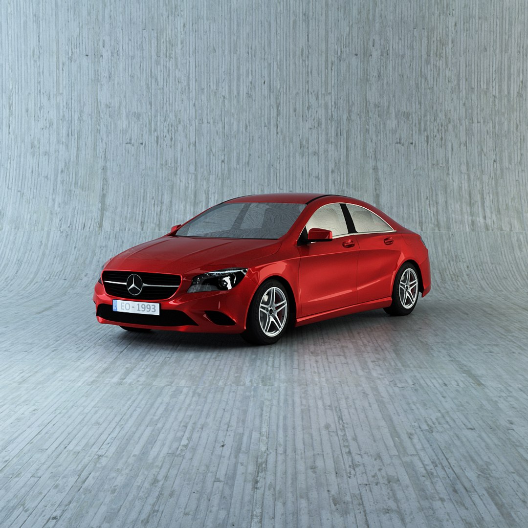 Mercedes Cla 3d Obj