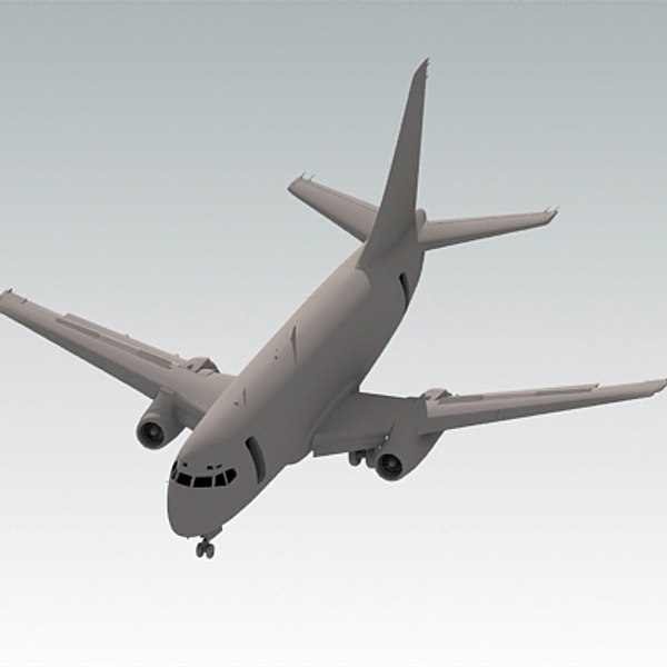 3d c4d 737-200 klm