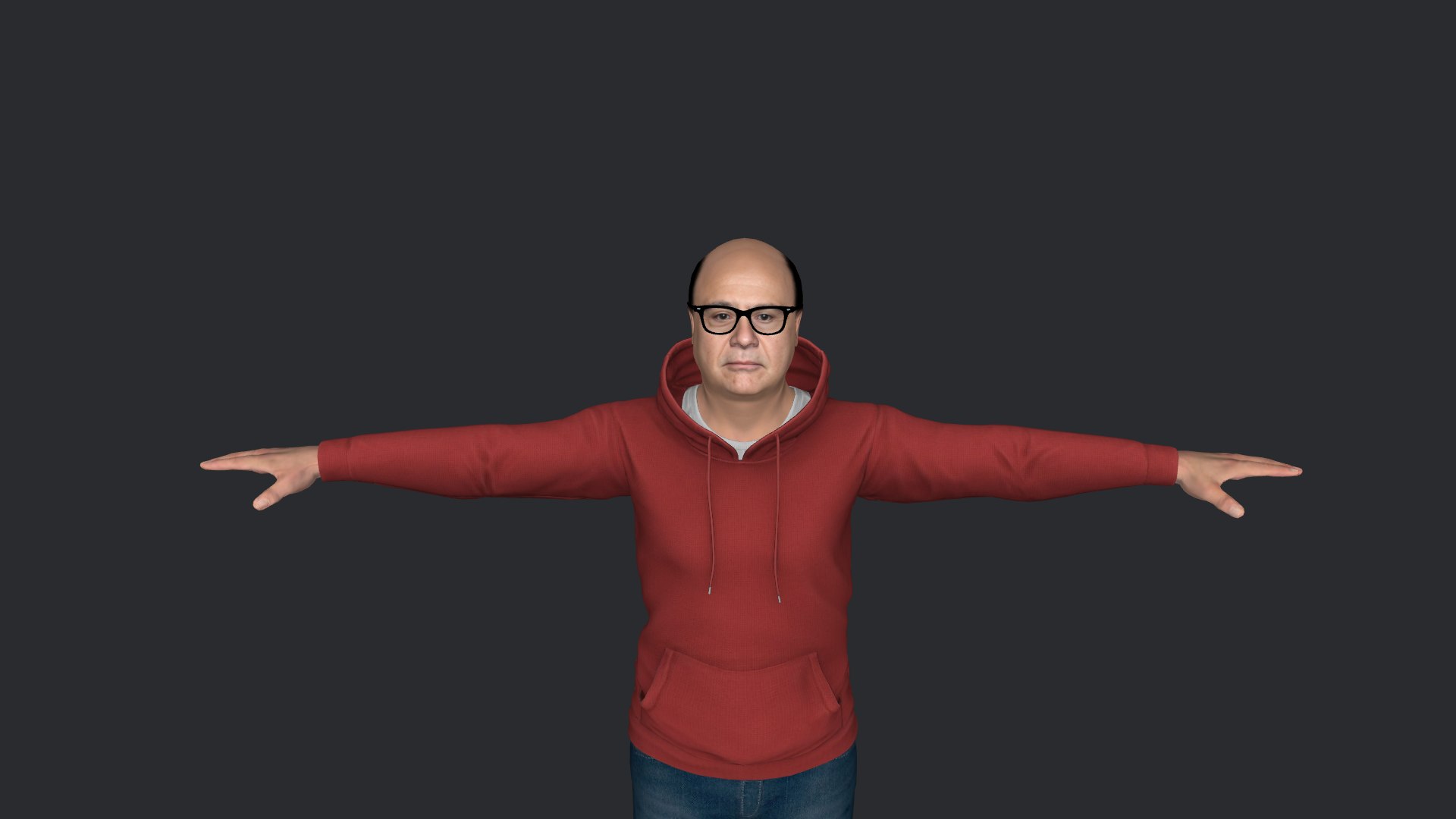 3D Danny Devito Hyper Realistic Full Body Fully Rigged 3D Character ...