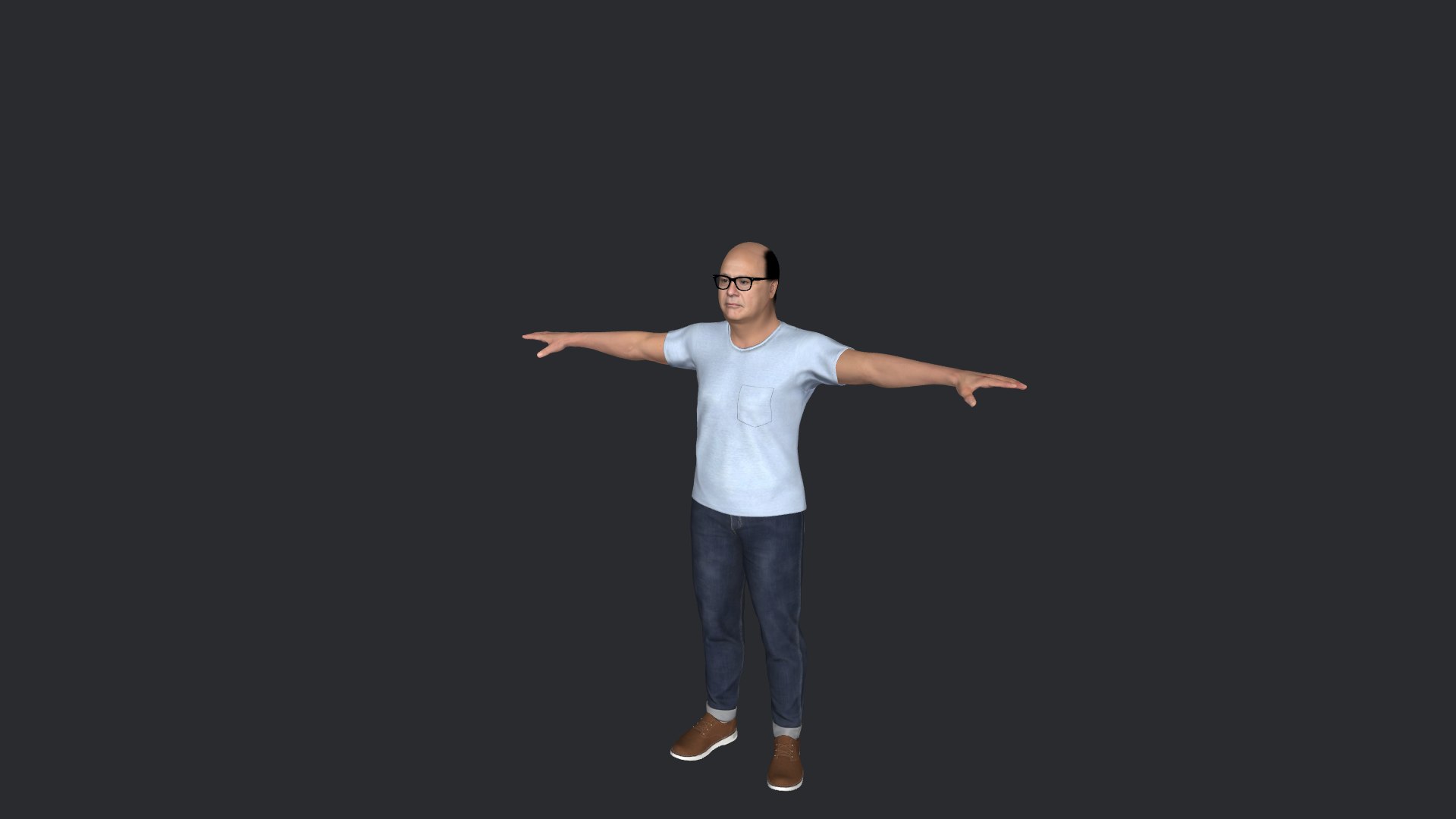 3D Danny Devito Hyper Realistic Full Body Fully Rigged 3D Character ...