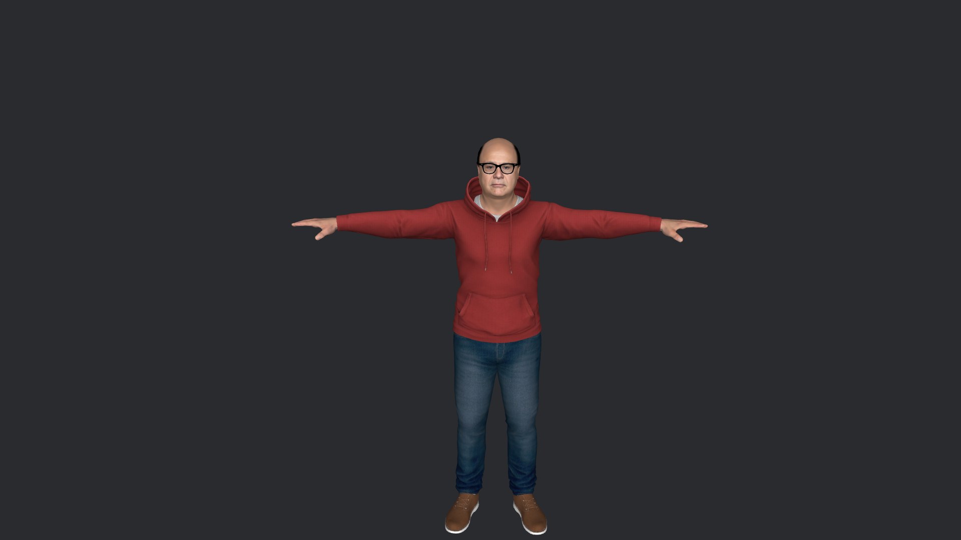 3D Danny Devito Hyper Realistic Full Body Fully Rigged 3D Character ...