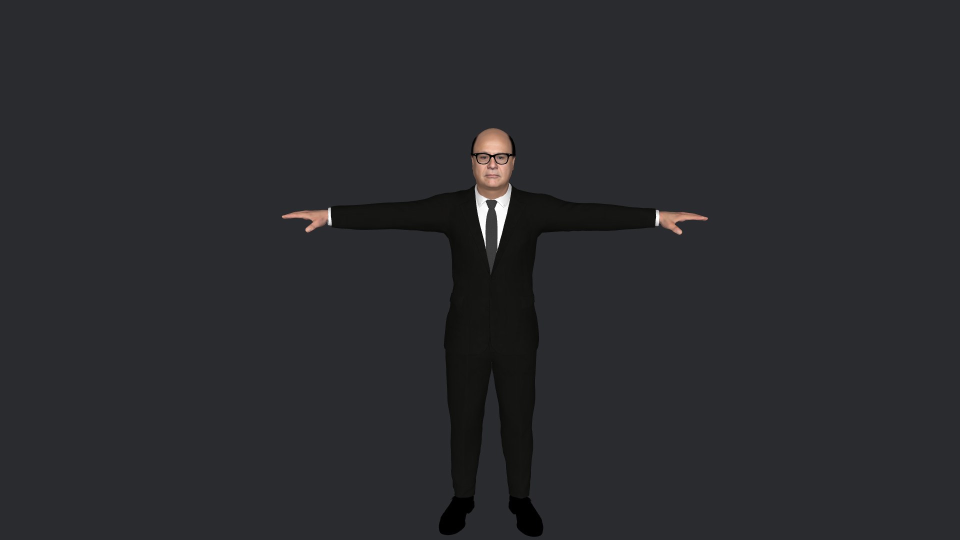 3D Danny Devito Hyper Realistic Full Body Fully Rigged 3D Character ...