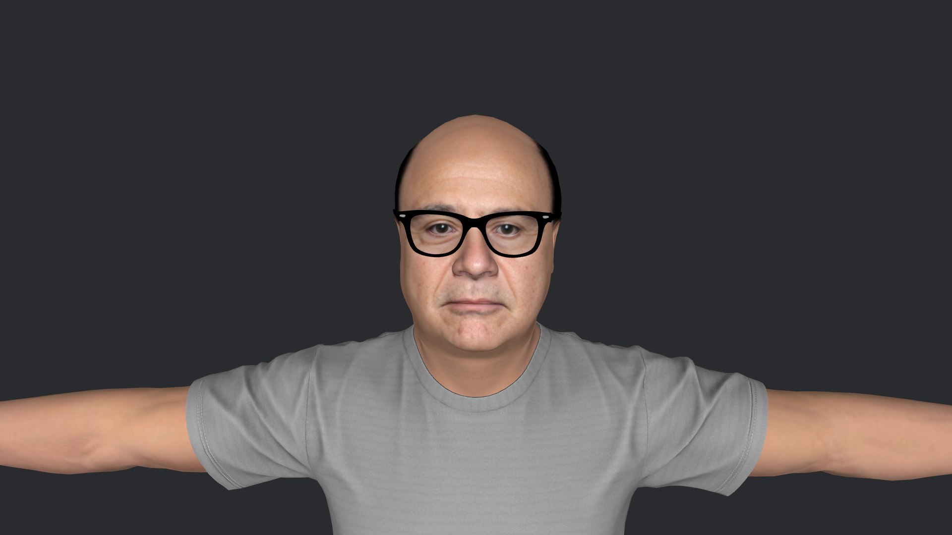 3D Danny Devito Hyper Realistic Full Body Fully Rigged 3D Character ...