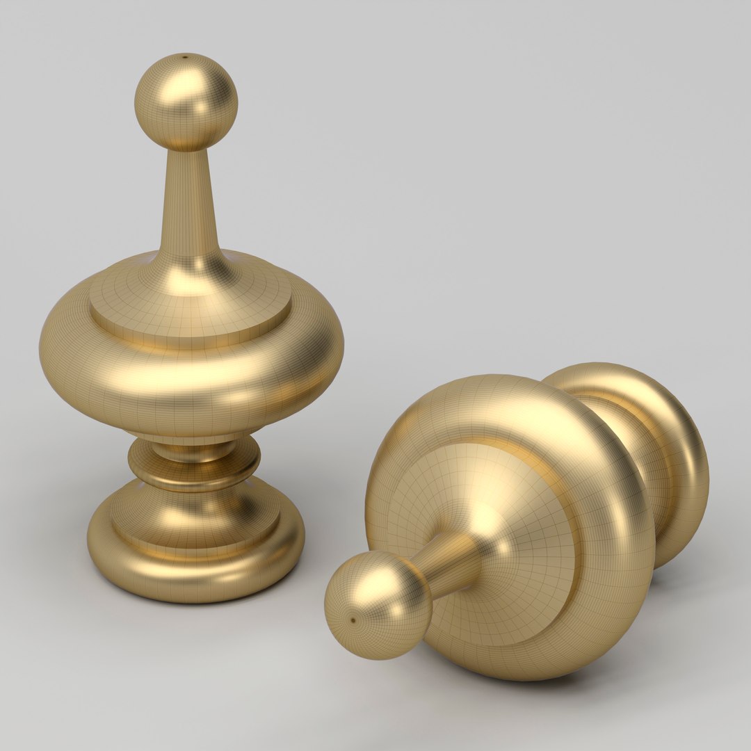3D Elegant Finial 3D Model Model - TurboSquid 2294439