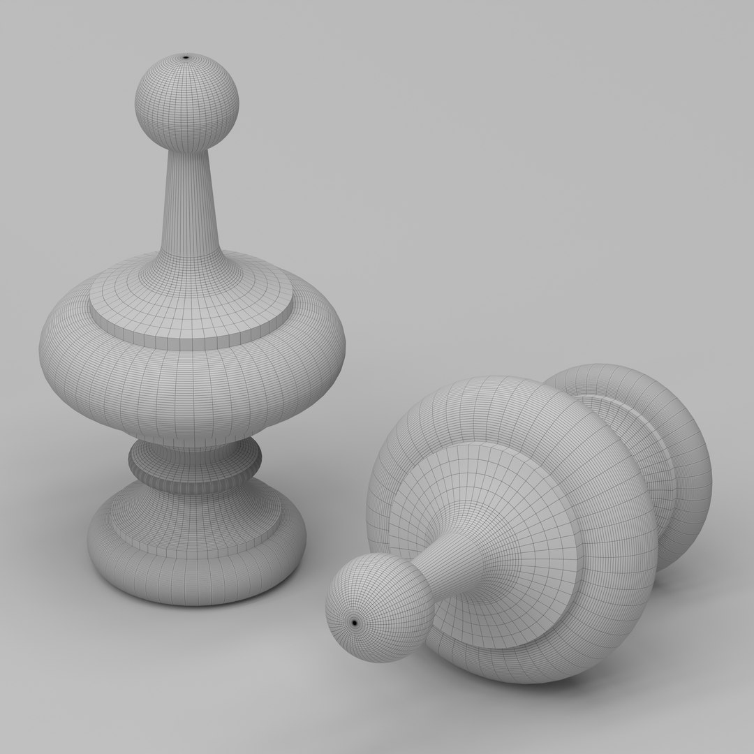 3D Elegant Finial 3D Model Model - TurboSquid 2294439