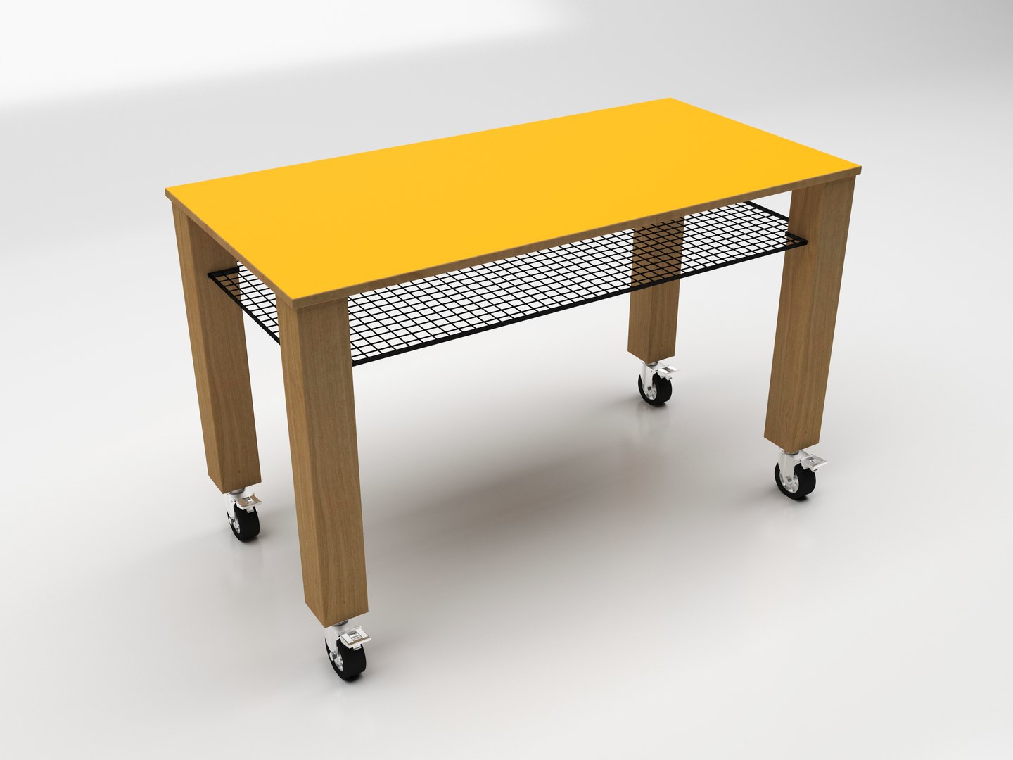 3D Model Table Industrial Worktable - TurboSquid 1167322