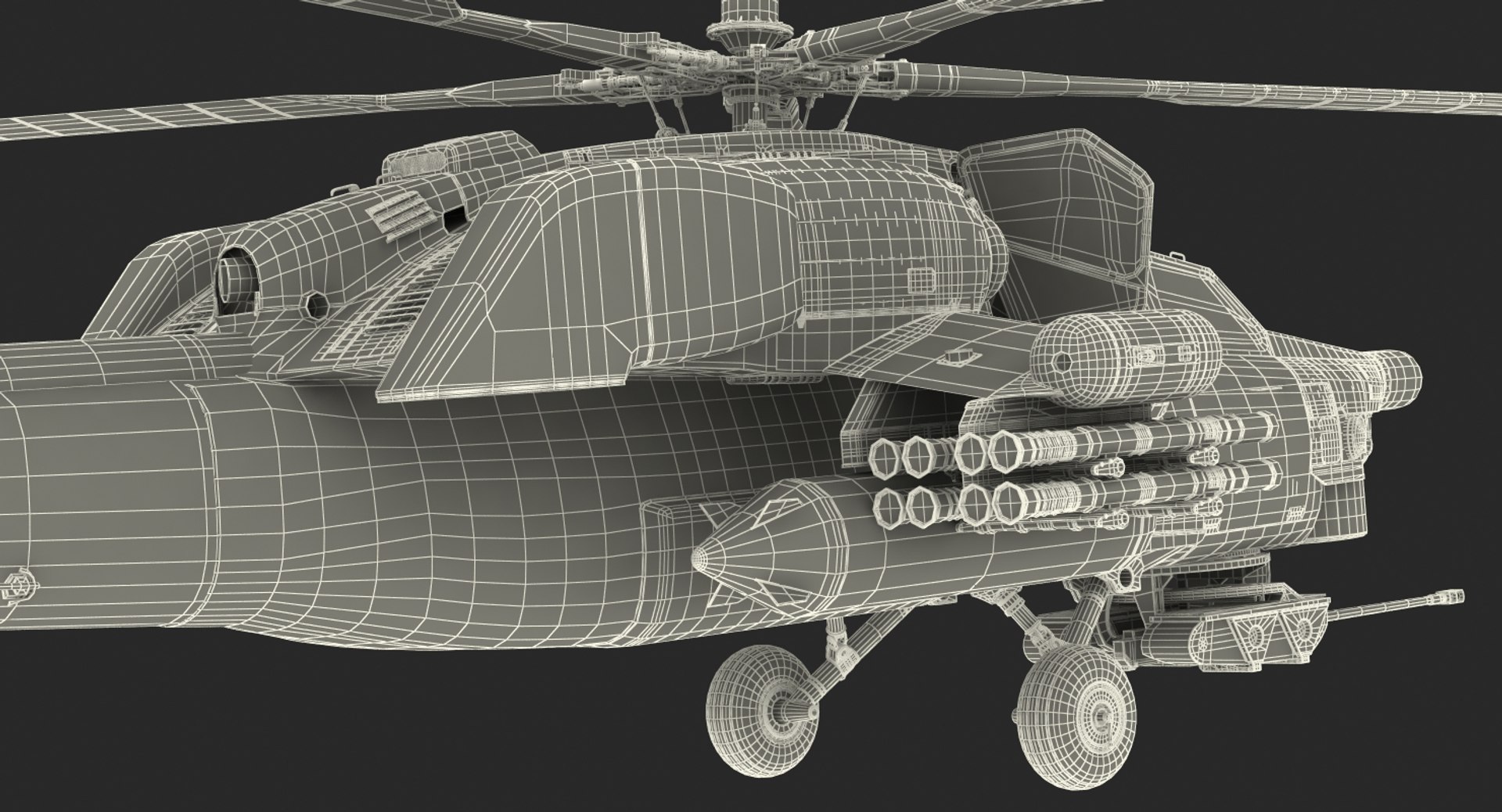3D Model Attack Helicopter Mi 28h - TurboSquid 1187378