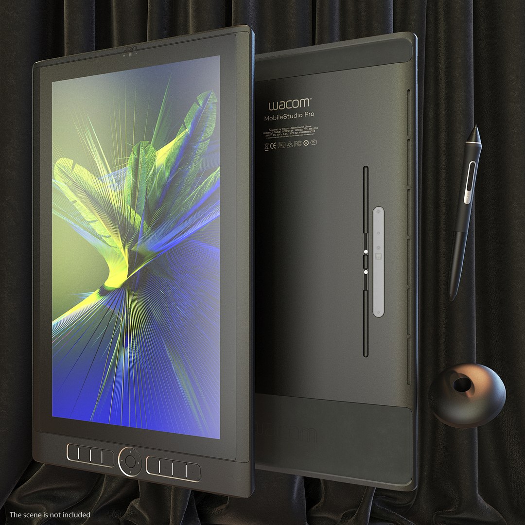 3D Graphics Tablets Wacom Model - TurboSquid 1427333