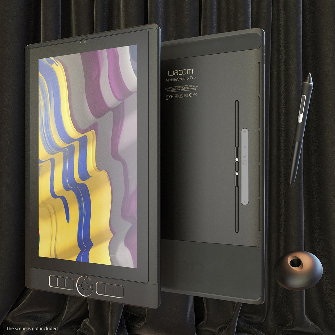 3D Graphics Tablets Wacom Model - TurboSquid 1427333