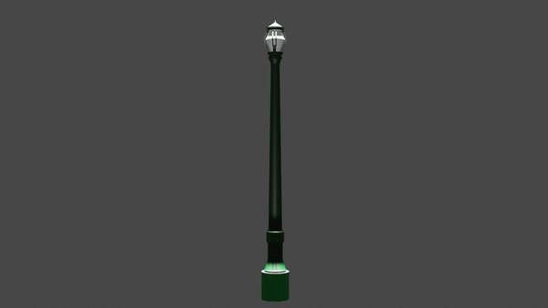 3D Light post - TurboSquid 2023190