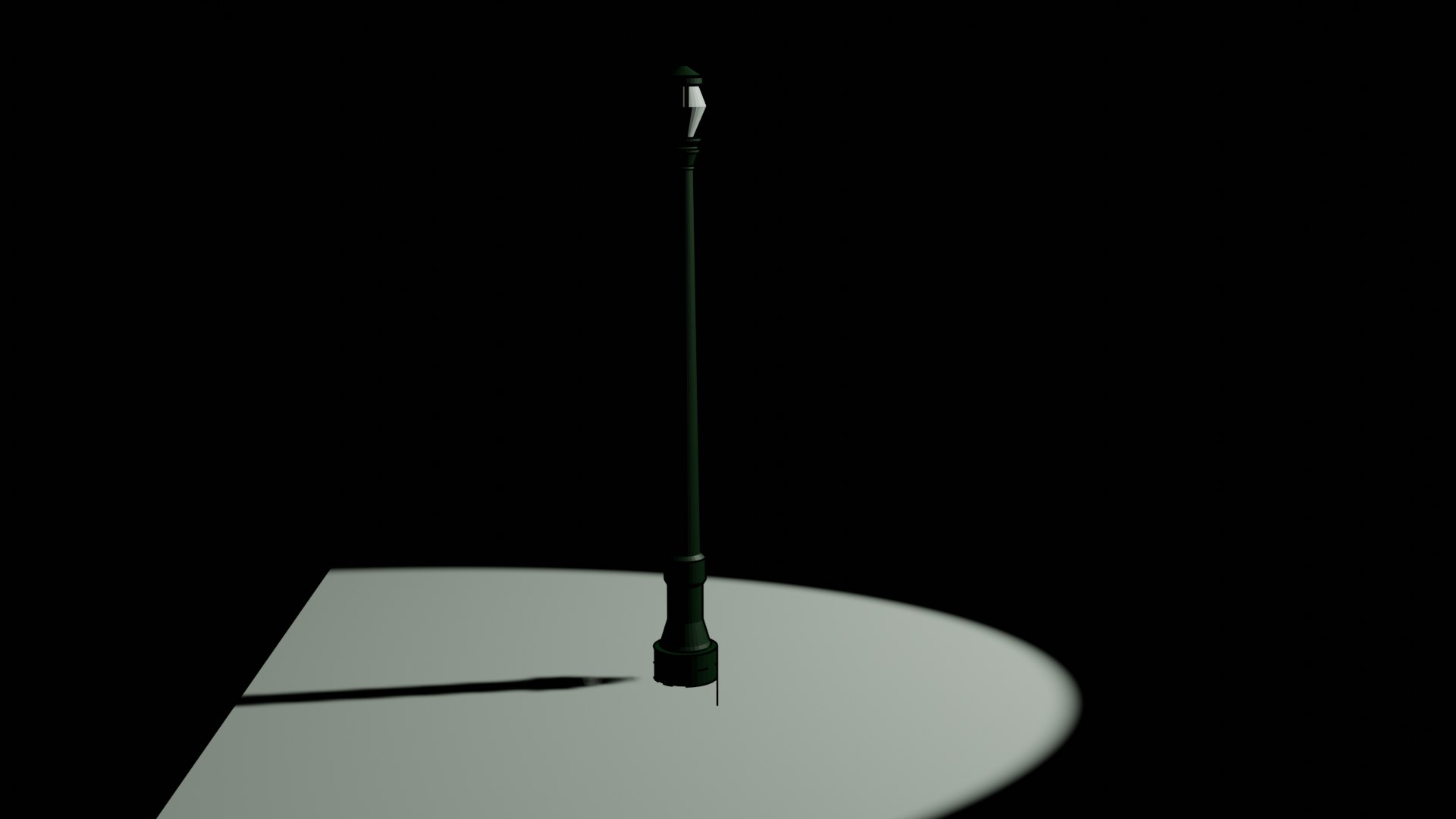 3D Light Post - TurboSquid 2023190