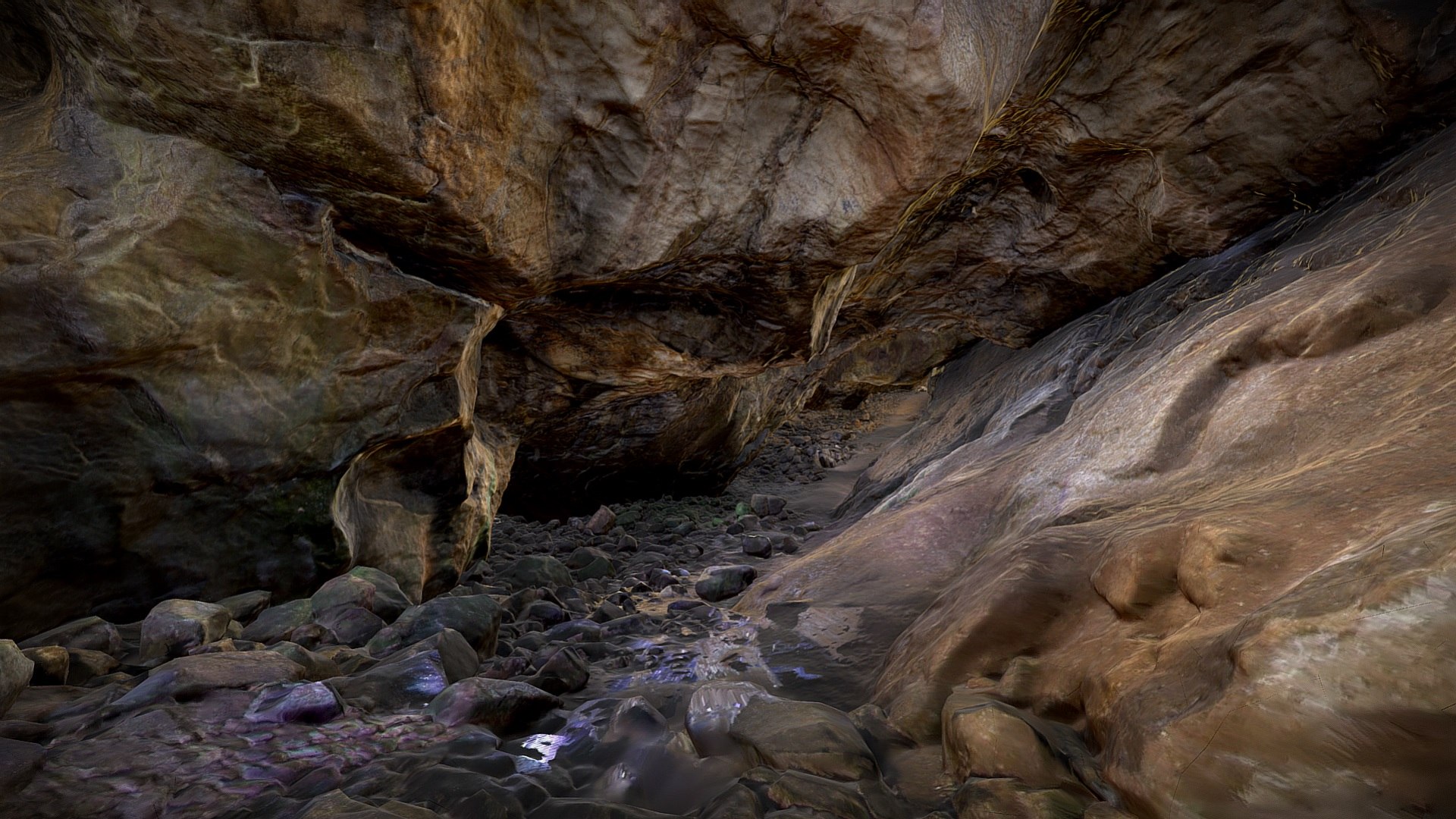 Old Underground Mine Excavation - Prehistoric 3D Model - TurboSquid 2174001