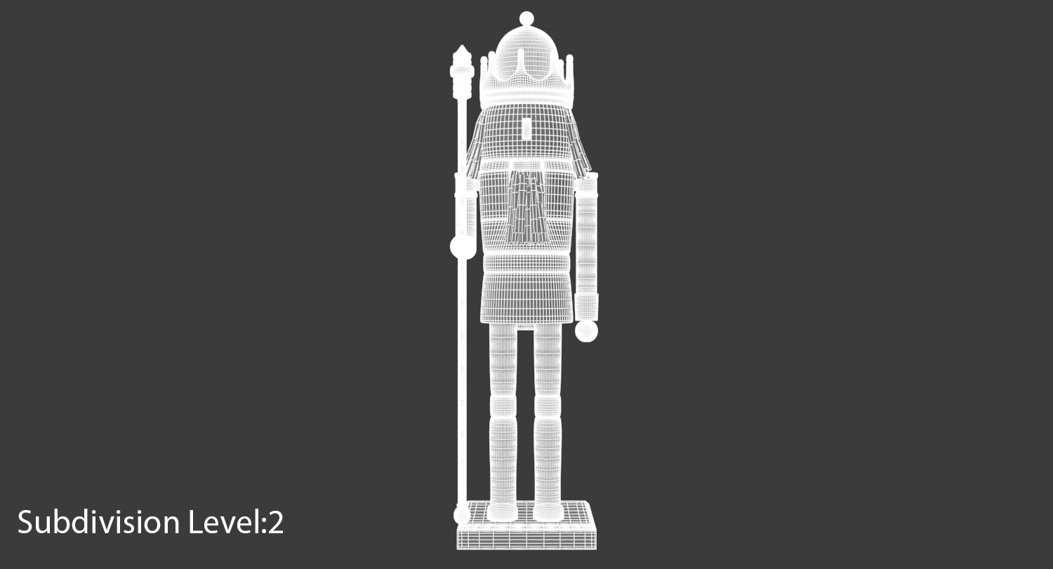 Nutcracker nut cracker 3D model - TurboSquid 1400759