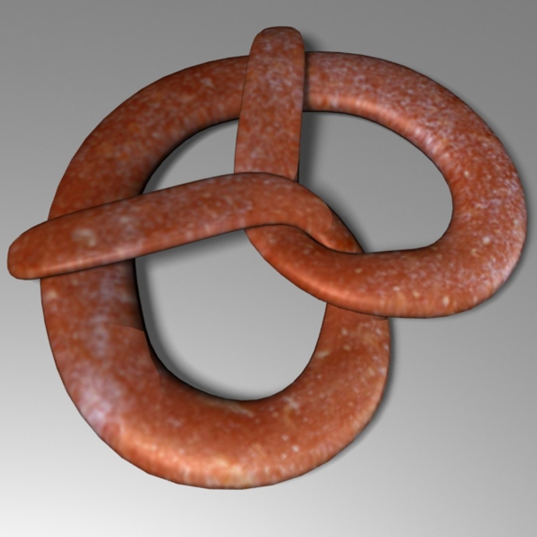 Pretzel 3d Model