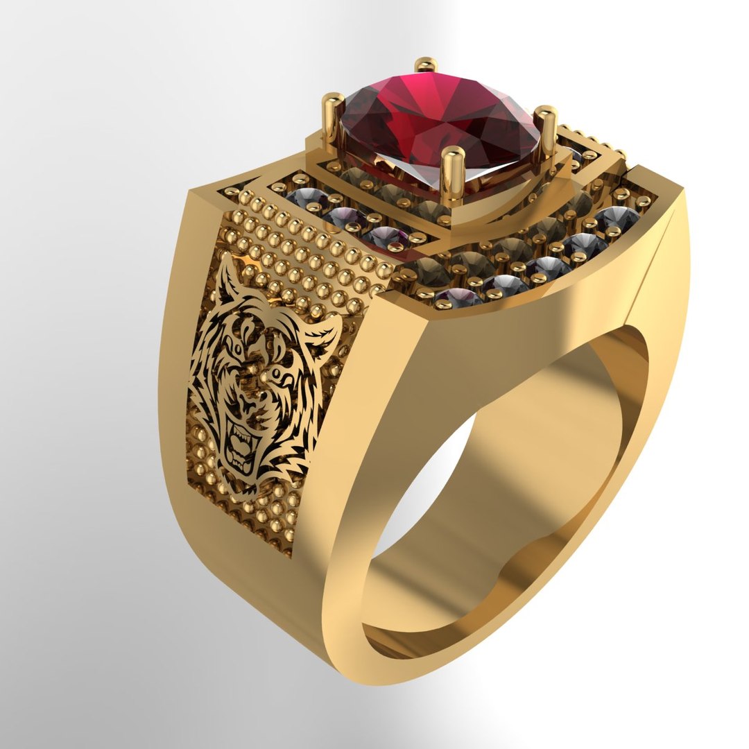 Ring 122 3D Model - TurboSquid 1947022