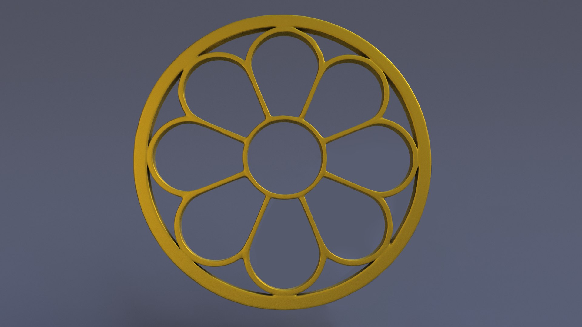 Windows Circular Frame 3D Model - TurboSquid 1606250