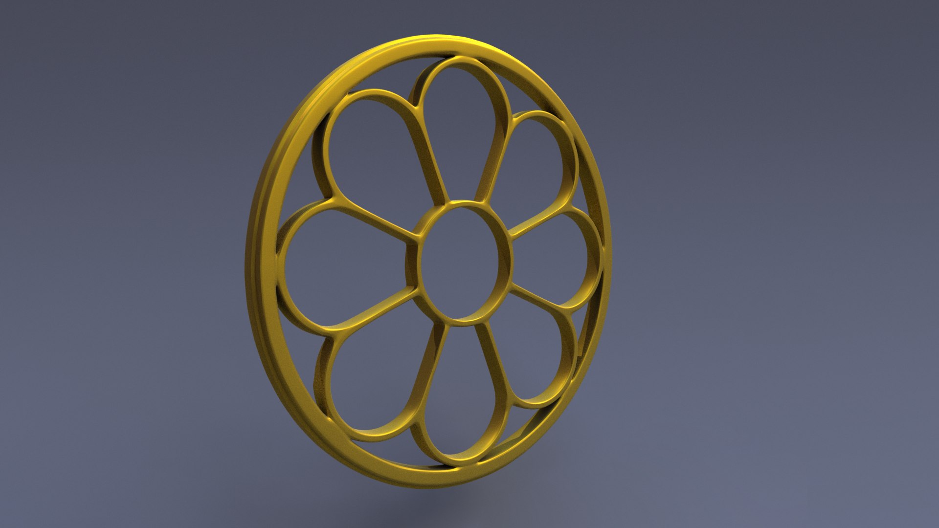 Windows Circular Frame 3D Model - TurboSquid 1606250