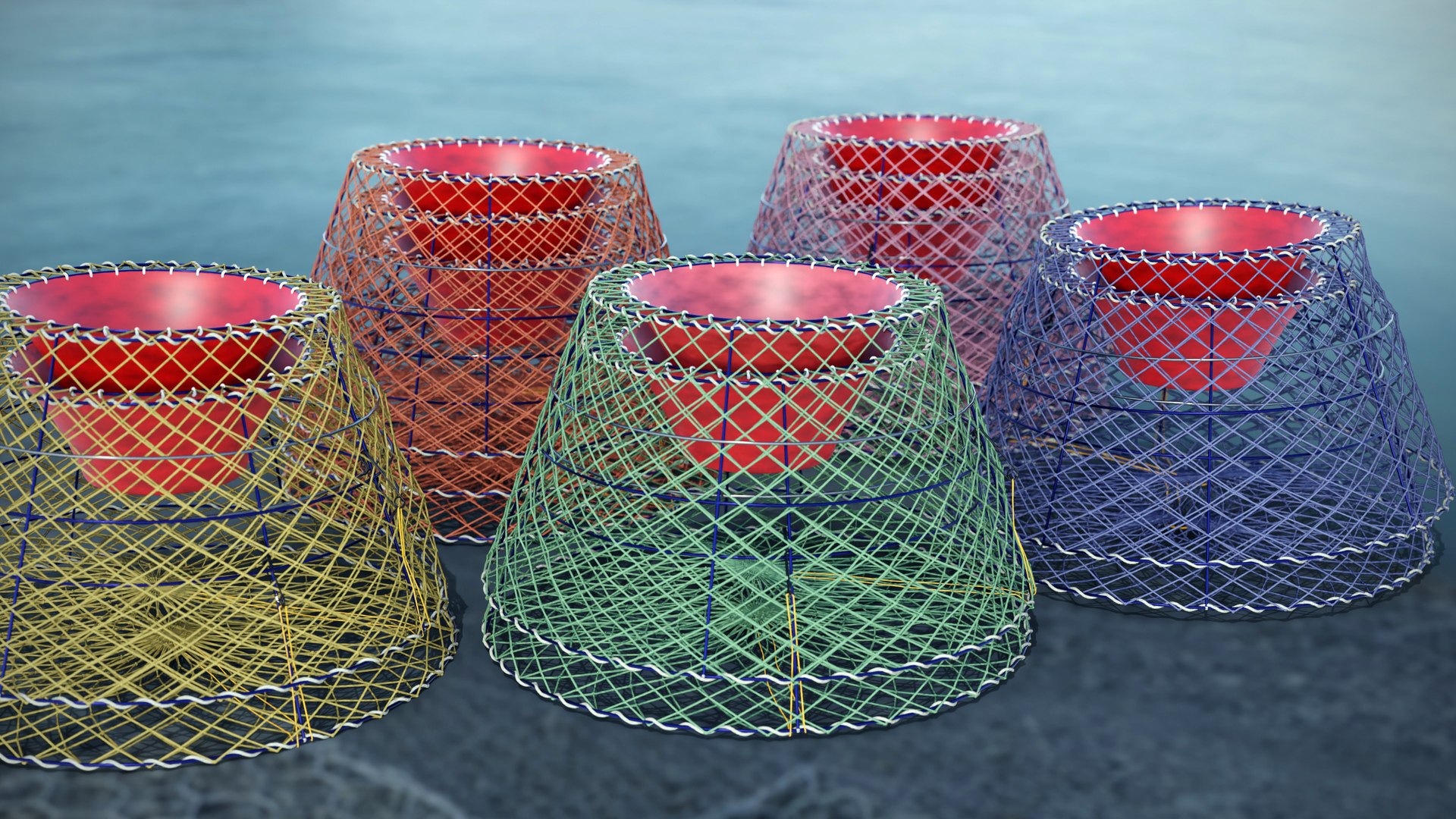 Crab Net 3D model - TurboSquid 1862243