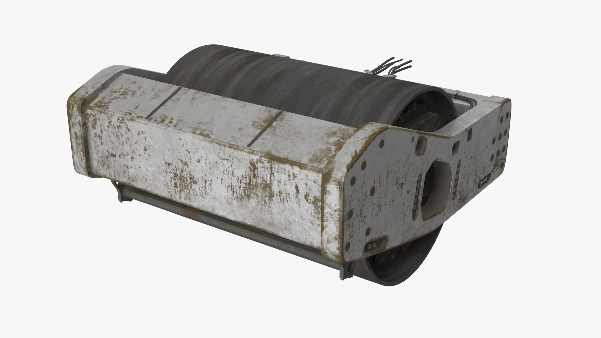 Single Drum Compactor 3D Model - TurboSquid 1777950