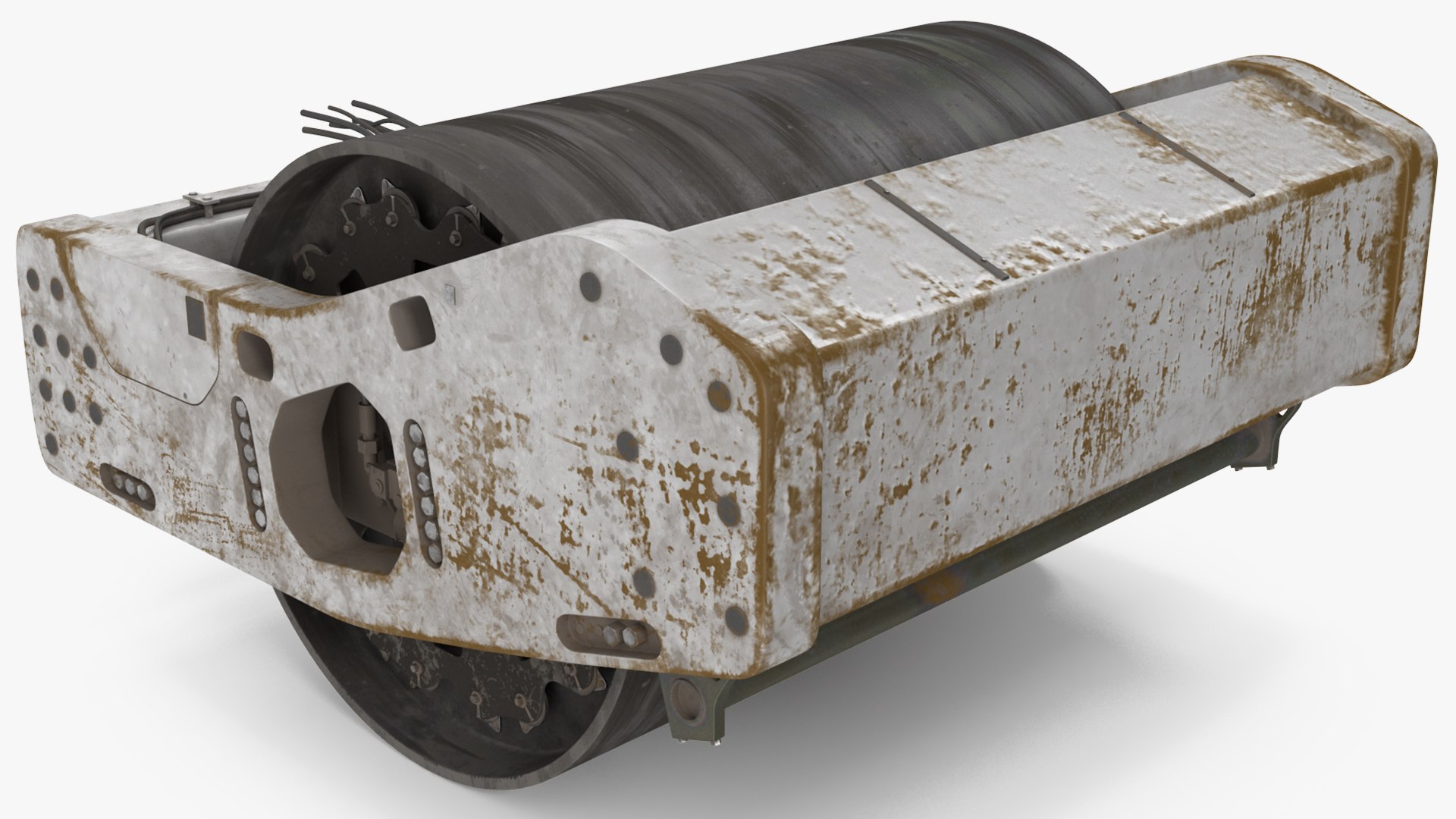 Single Drum Compactor 3D Model - TurboSquid 1777950