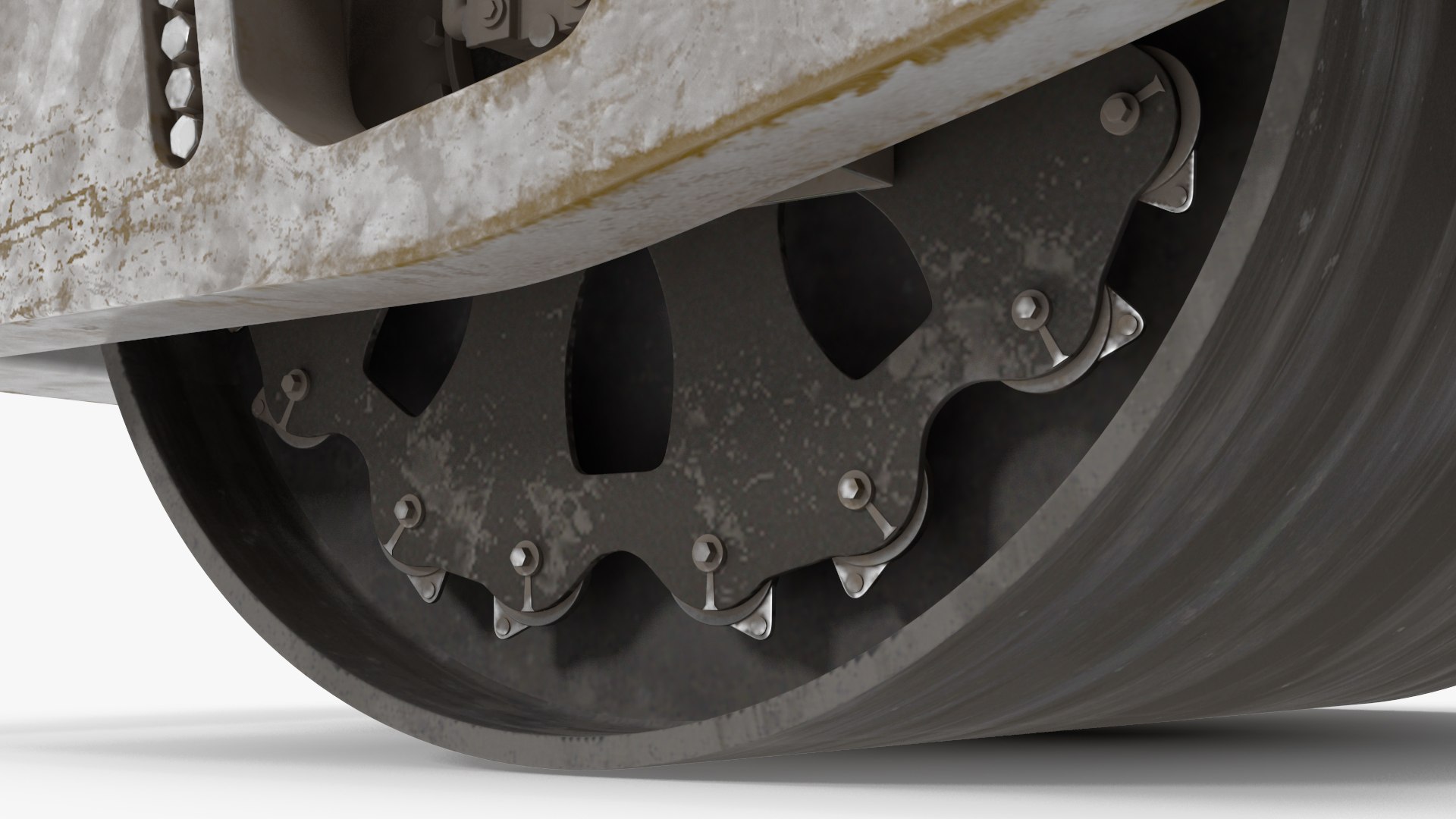 Single Drum Compactor 3D Model - TurboSquid 1777950