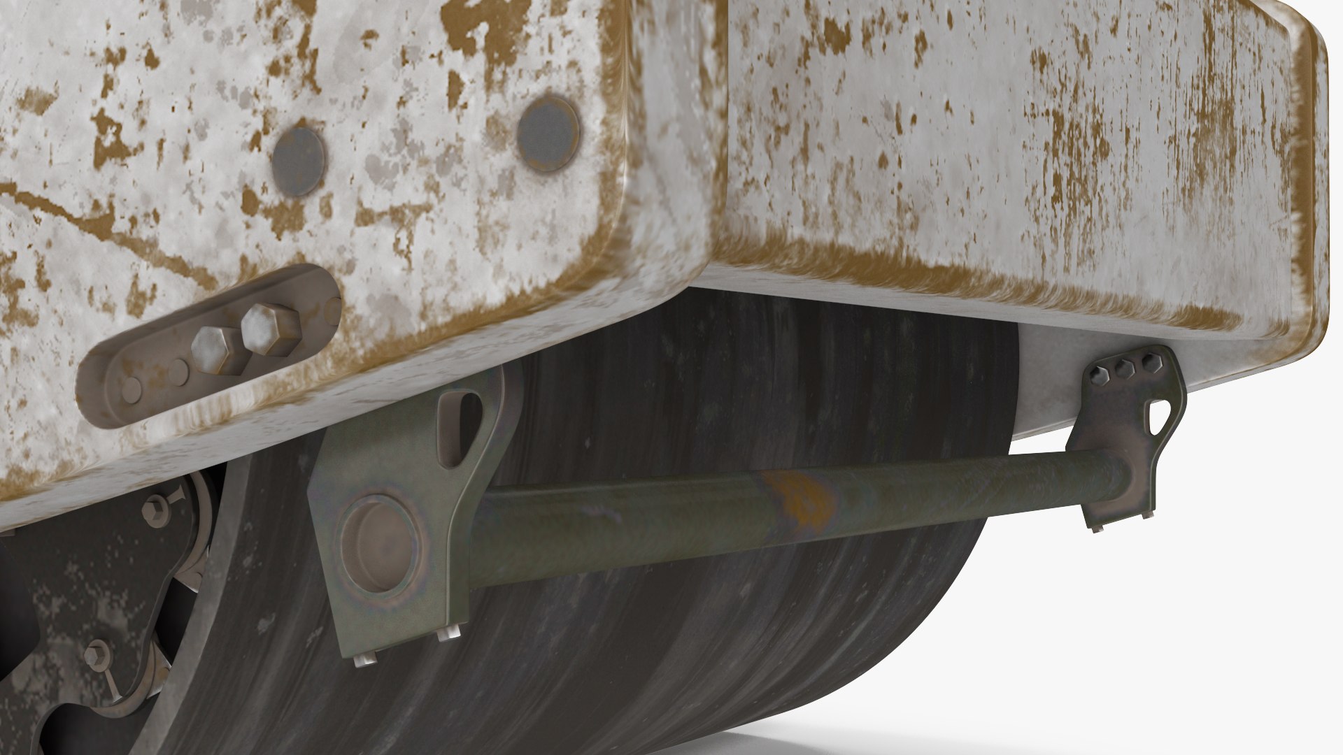 Single Drum Compactor 3D Model - TurboSquid 1777950