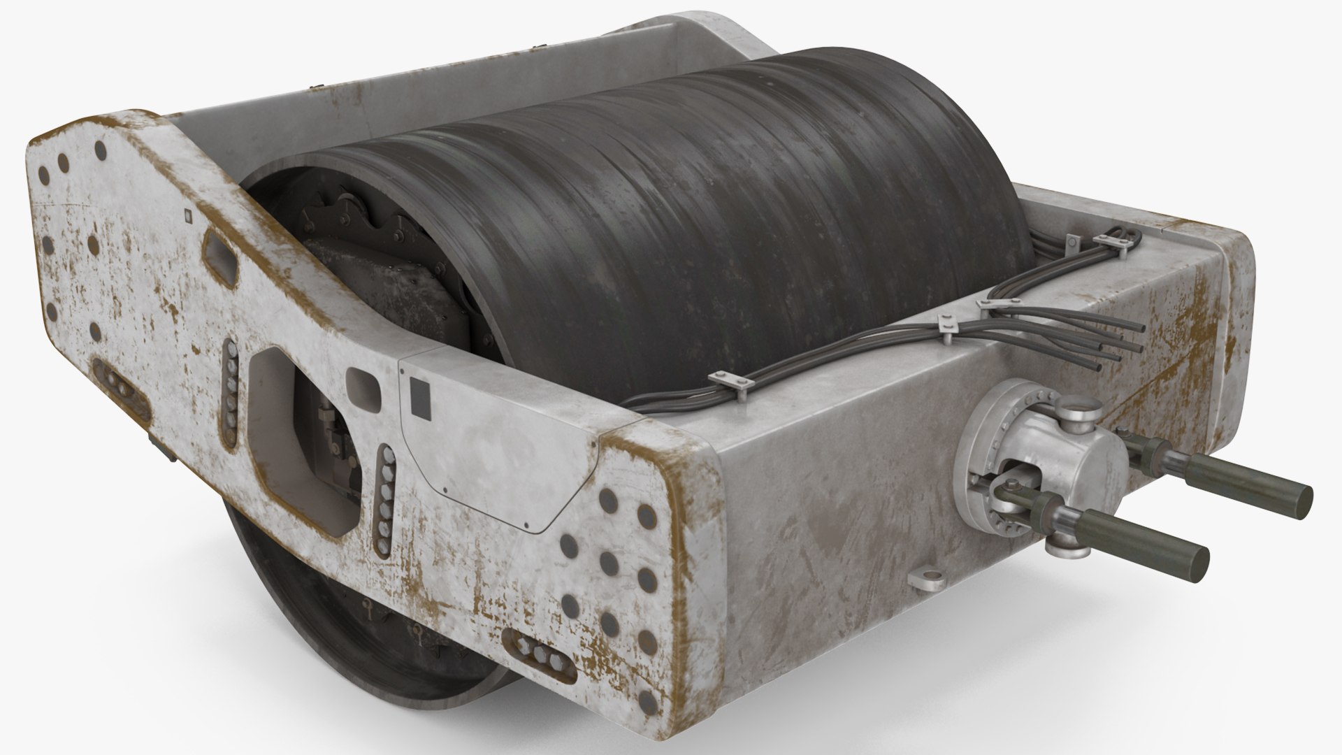 Single Drum Compactor 3D Model - TurboSquid 1777950