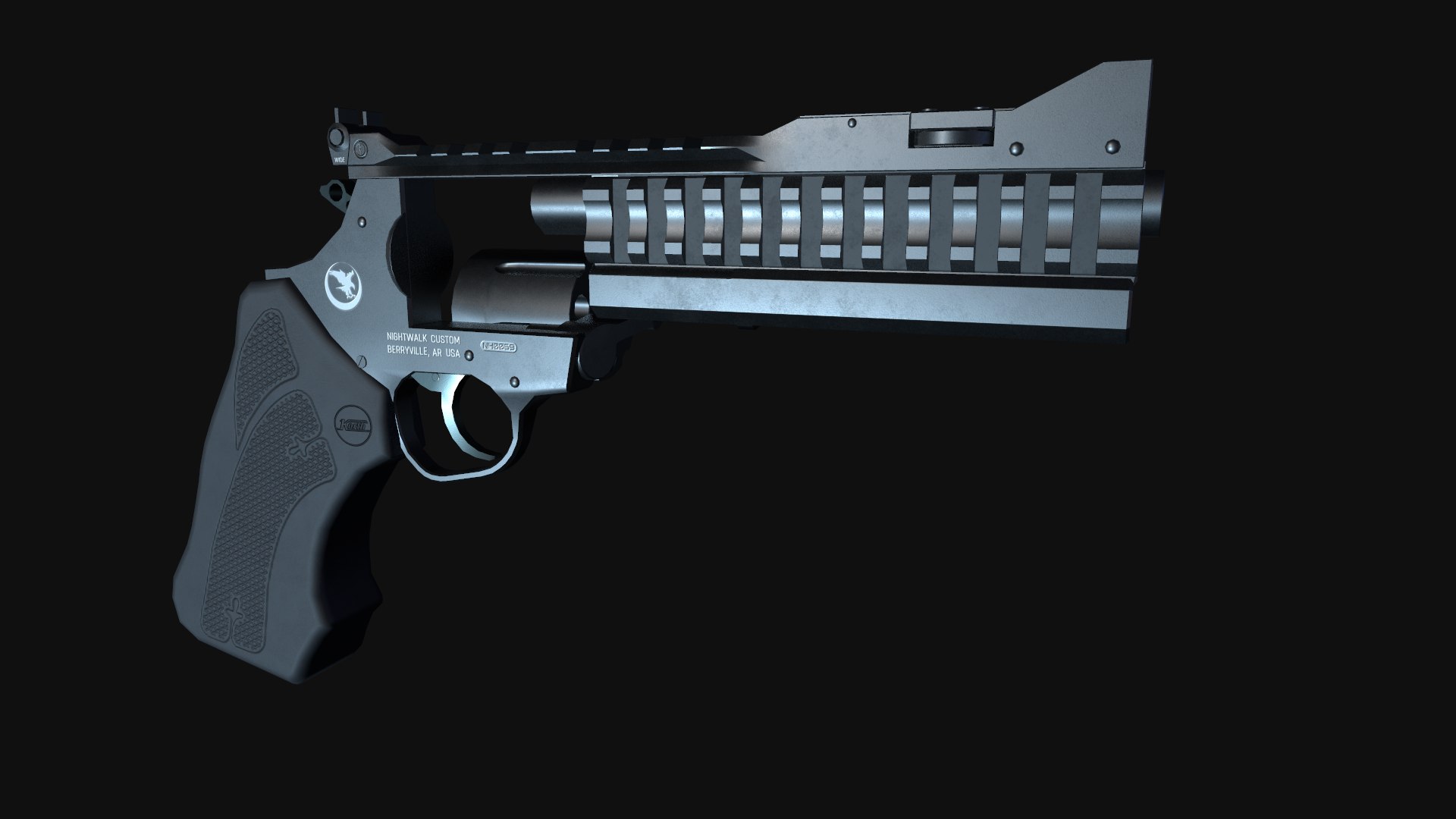 3D 357 magnum weapon model - TurboSquid 1413581