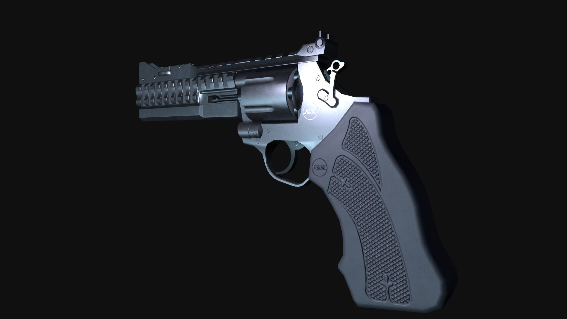 3D 357 magnum weapon model - TurboSquid 1413581