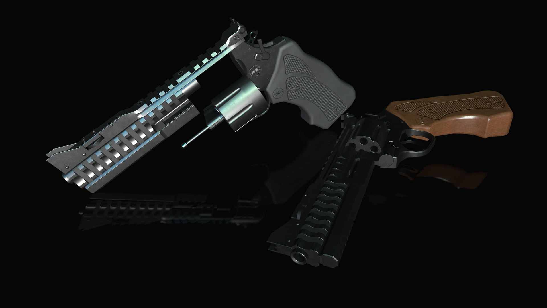 3D 357 magnum weapon model - TurboSquid 1413581
